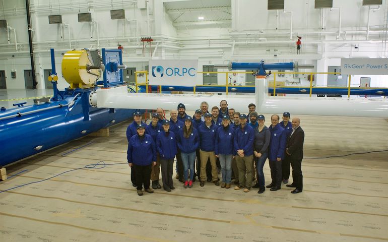 ORPC unveils world's first commercial river-power generation system ...