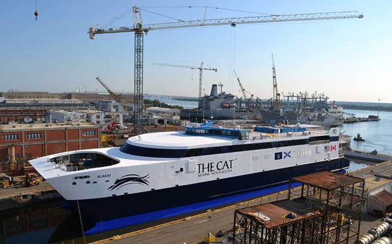 CAT ferry service from Bar Harbor delayed 'til mid-summer | Mainebiz.biz