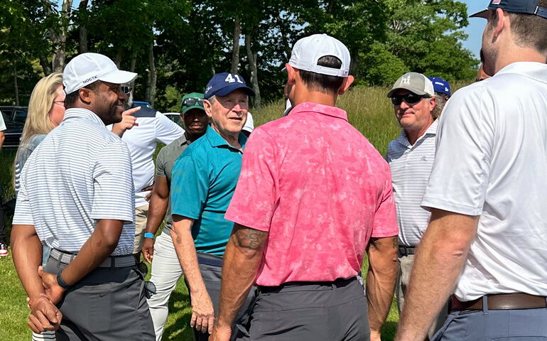 Bush family charity golf tourney raises record $440,000 | Mainebiz.biz